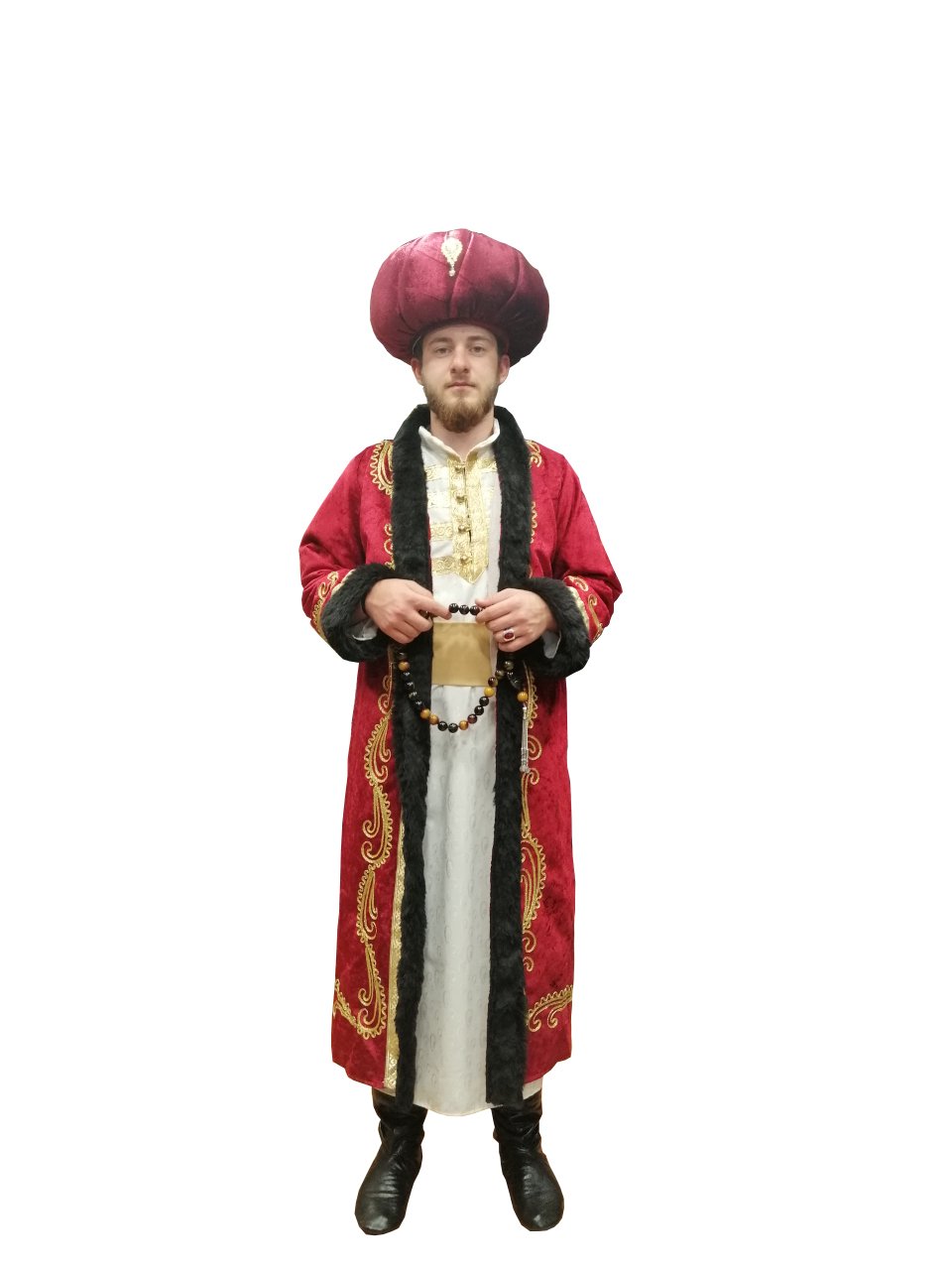 Padişah Kıyafeti Large - Siyah | Padişah Kıyafeti